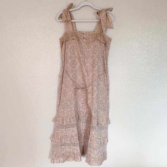 Cleobella | Dresses | Cleobella Ruffle Midi Dress | Poshmark